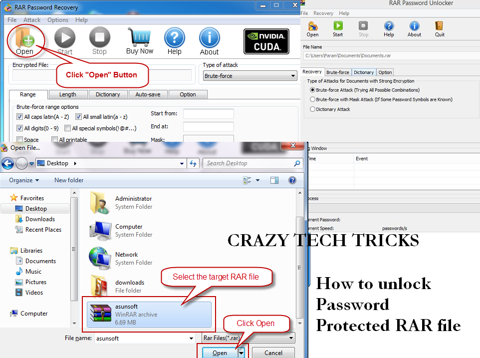  Updated 2018 How To Extract Password Protected RAR File Without Password Or Software Extract 