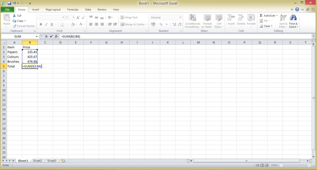 How To Make A Spreadsheet In Excel 2016 2013 2007 Create In 5 Steps