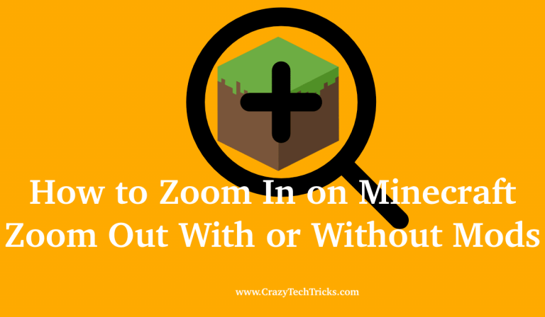 How to Zoom In on Minecraft - Zoom Maximum - Crazy Tech Tricks
