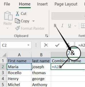 How To Combine Two Columns in Excel - Top 2 Methods - Crazy Tech Tricks