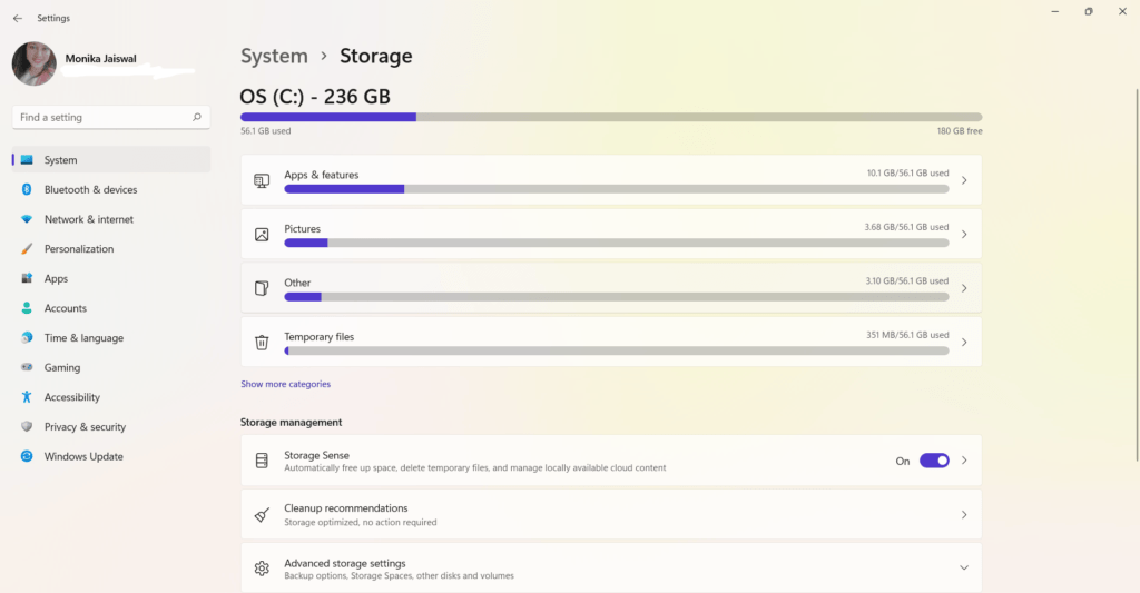 How Much Space Does Windows 11 take on a SSD - Exact SIze of Windows 11 ...
