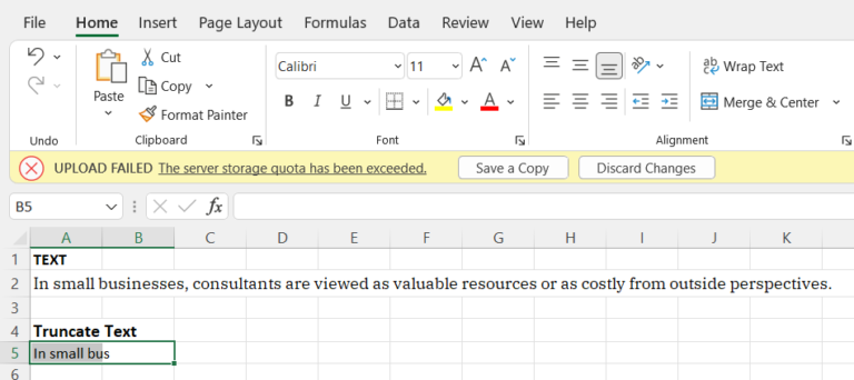 How to Truncate Text in Excel - Top 3 Ways - Crazy Tech Tricks