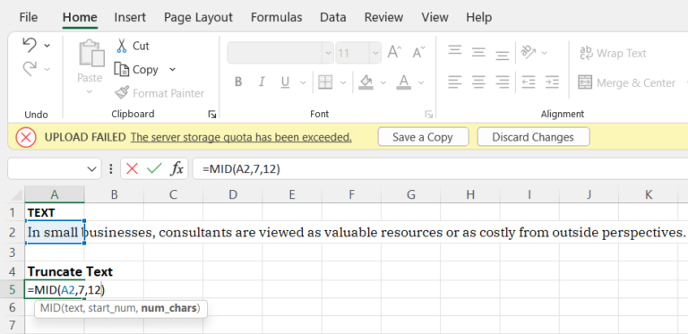 How to Truncate Text in Excel - Top 3 Ways - Crazy Tech Tricks