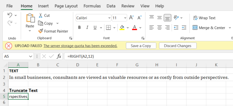 How to Truncate Text in Excel - Top 3 Ways - Crazy Tech Tricks