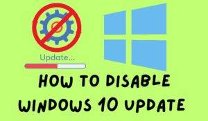 How to Disable Windows 10 Update - Top 4 Best Methods - Crazy Tech Tricks