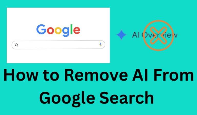 How to Remove AI from Google Search - Best 4 Methods - Crazy Tech Tricks