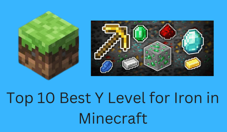 Top 10 Best Y Level for Iron in Minecraft - Crazy Tech Tricks