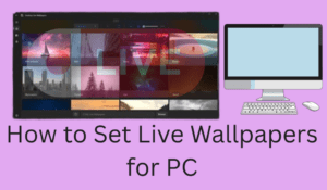 How to Set Live Wallpapers for PC - Complete Details - 5 Easy Steps ...