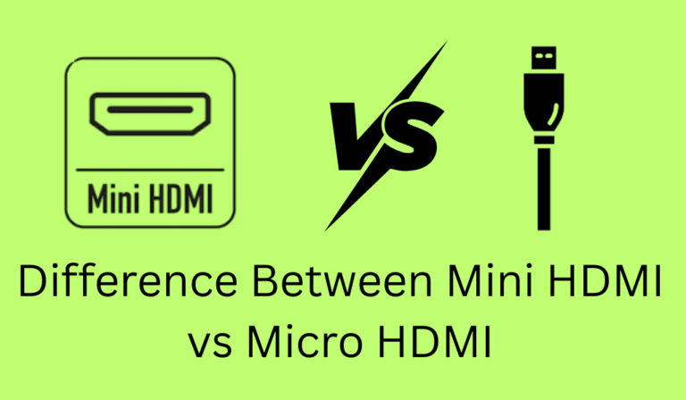 Difference Between Mini HDMI vs Micro HDMI - Crazy Tech Tricks