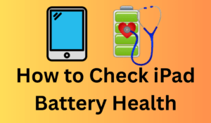 How to Check iPad Battery Health - 3 Easy Methods - Crazy Tech Tricks
