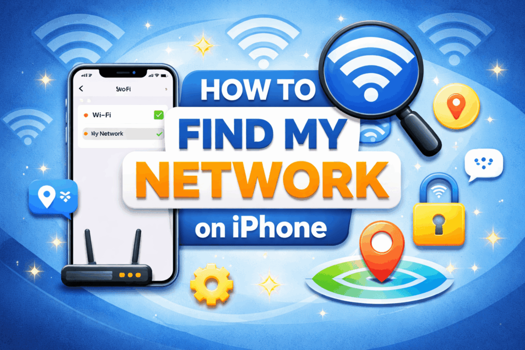How to Find My Network on iPhone - 3 Steps to Enable - Crazy Tech Tricks
